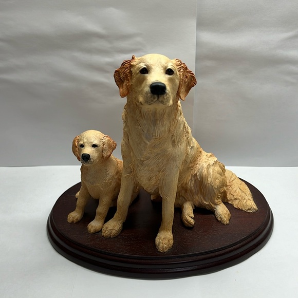 Art | Golden Retriever Figurines The County Show Hand Made In Scottland ...